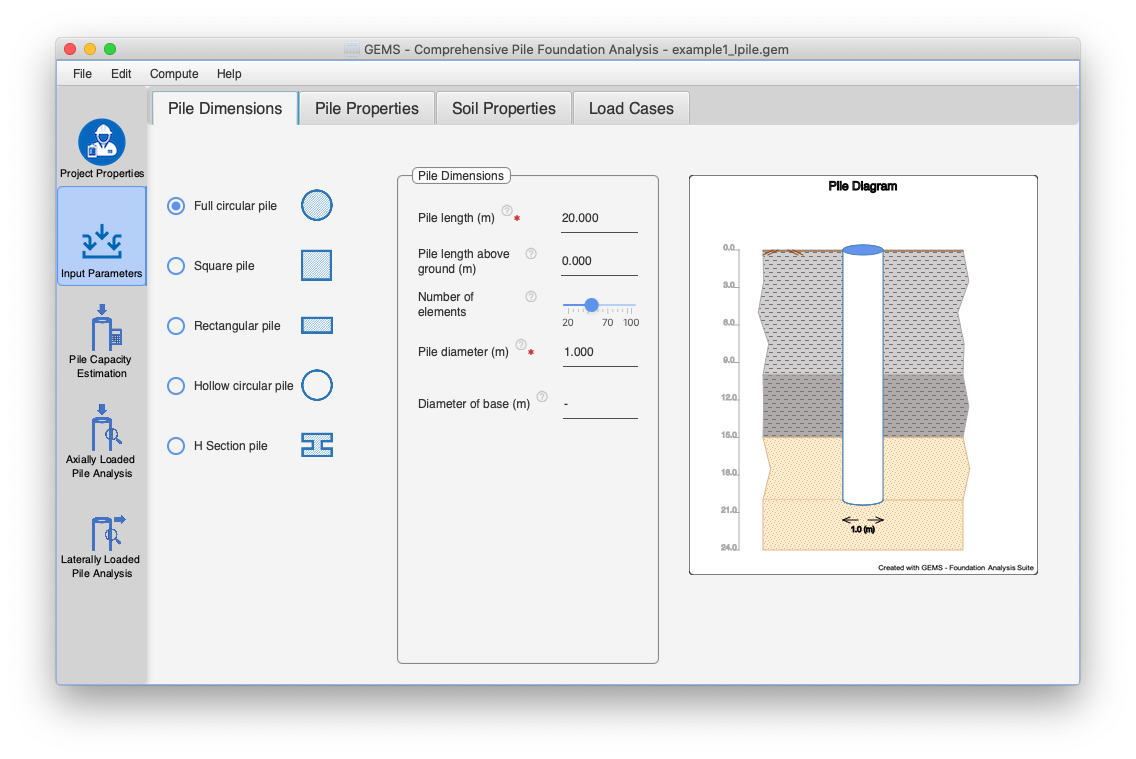 Comprehensive Pile Foundation Analysis - DCOdes